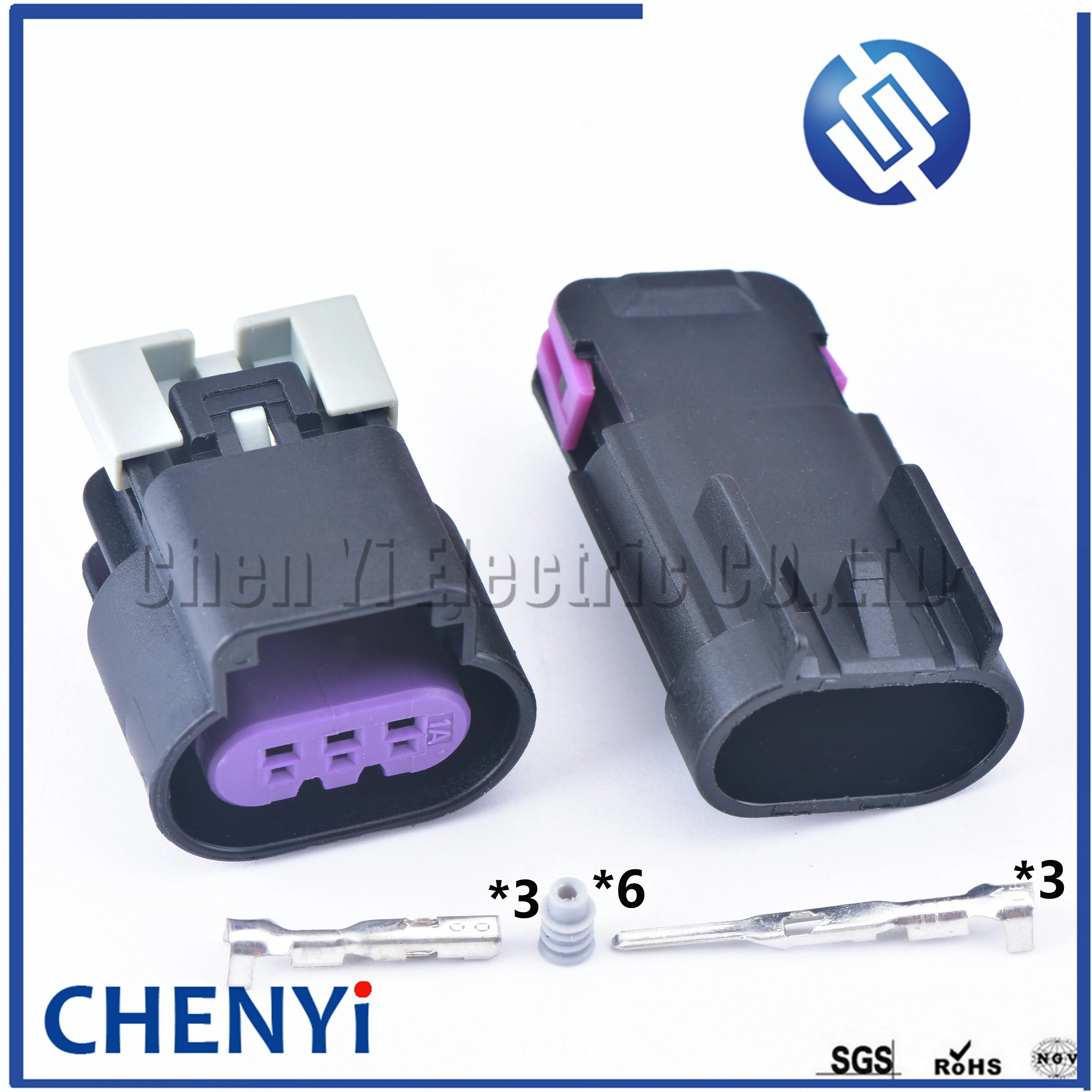 3-Pin-Female-male-Auto-Waterproof-Cable-Wiring-Harness-Connector-Socket ...