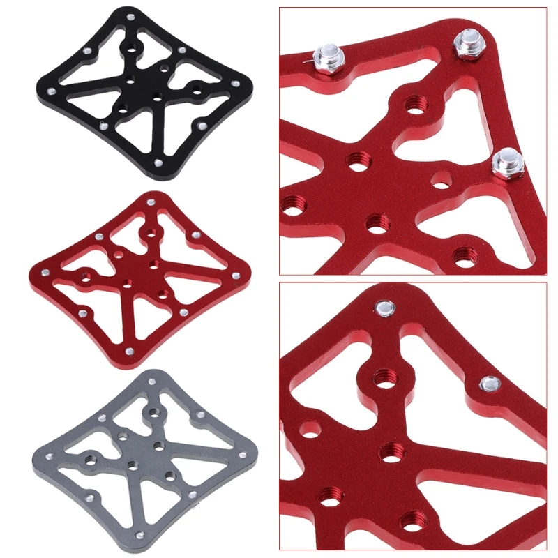 Bicycle-Pedal-Adapter-Platform-Cycling-Aluminum-Alloy-Clipless-for-SPD ...