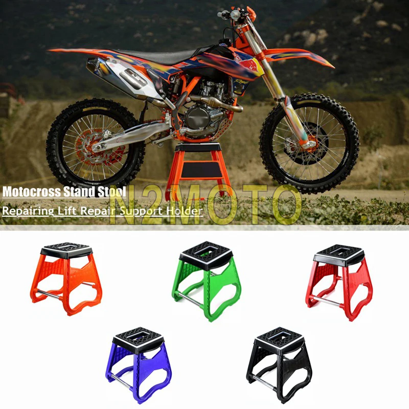 Motocross-Stand-Stool-Repairing-Lift-Repair-Support-Holder-Dirt-Bike ...