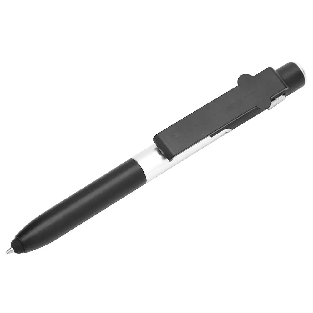 Stylo,Stylo à bille multifonction pliable 4 en 1,lumière LED,support ...