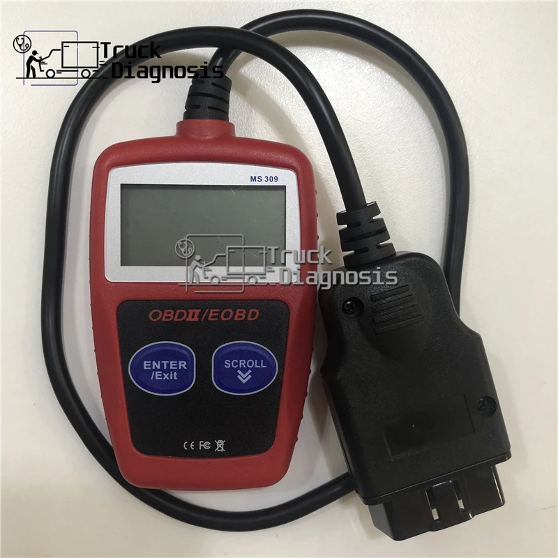 Xtruck-Y10-code-reader-OBD2-Car-Diagnostic-Scanner-MS309-CAN-OBDii-Code ...