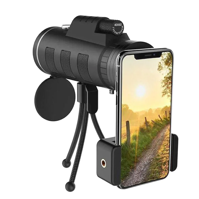 Telescopio Monocular De Largo Alcance 16x52 40x60 12x50 Para telescopio-monocular-de-largo-alcance-16x52-40x60-12x50-para