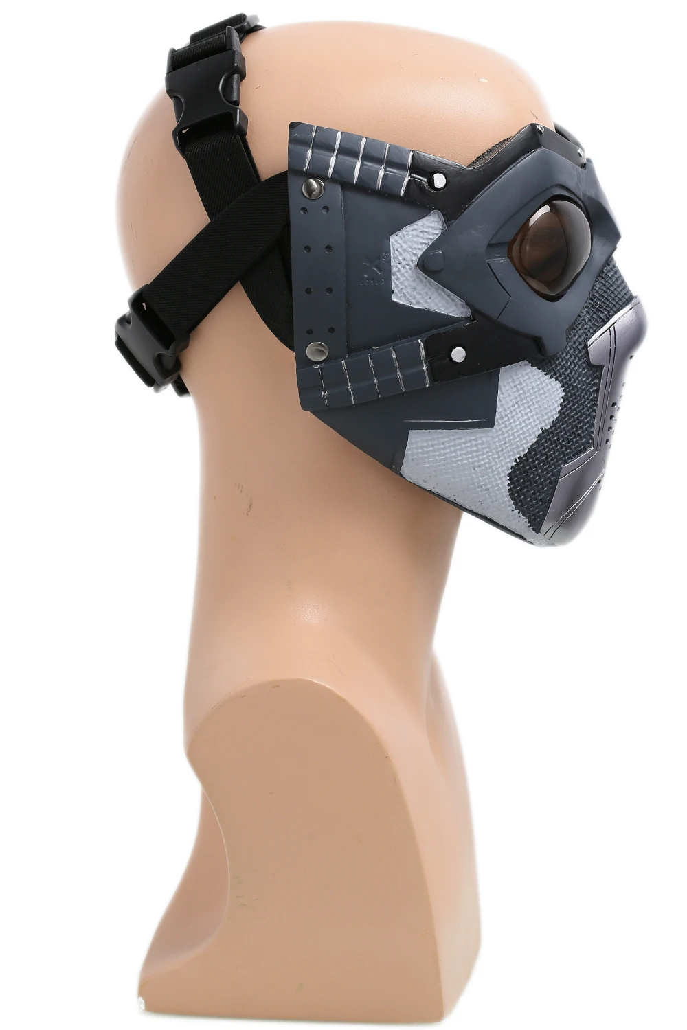 Anime Captain America 3: Winter Soldier Bucky Cosplay Costume ...