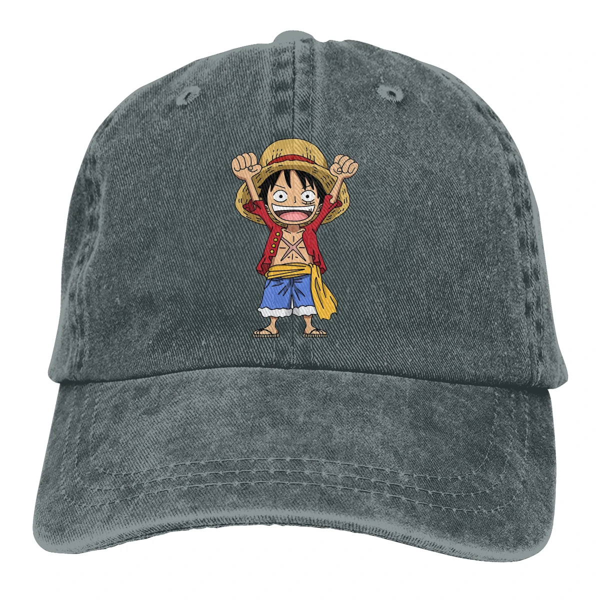 Happy Luffy Baseball Men Cap | One piece Merchandise | Up to 80% Off ...