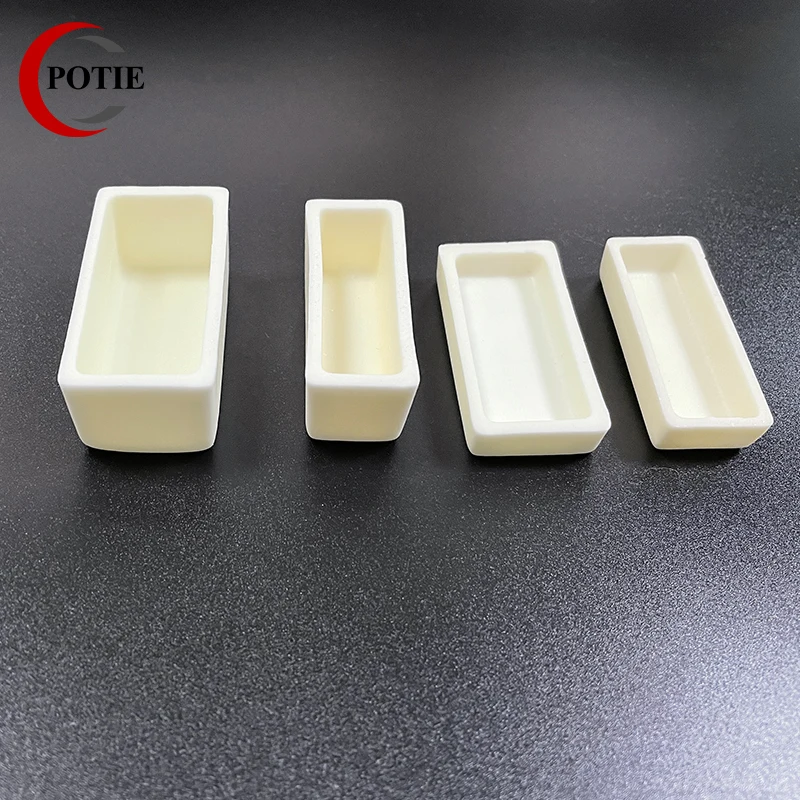 Lab-Ceramic-Crucible-Boat-Sample-Holder-Tube-Furnace-Corundum-Crucible ...