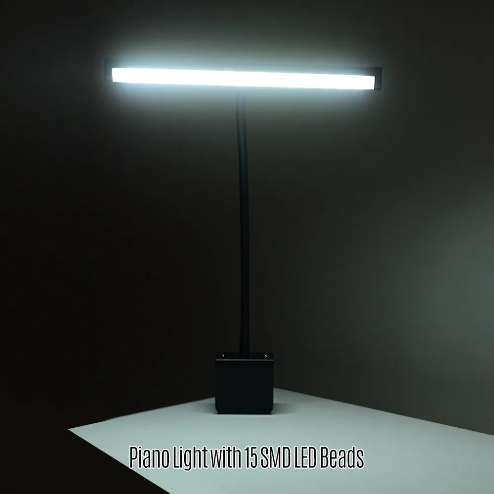 Lámpara LED profesional, luz Musical ajustable con 15 cuentas LED para ...