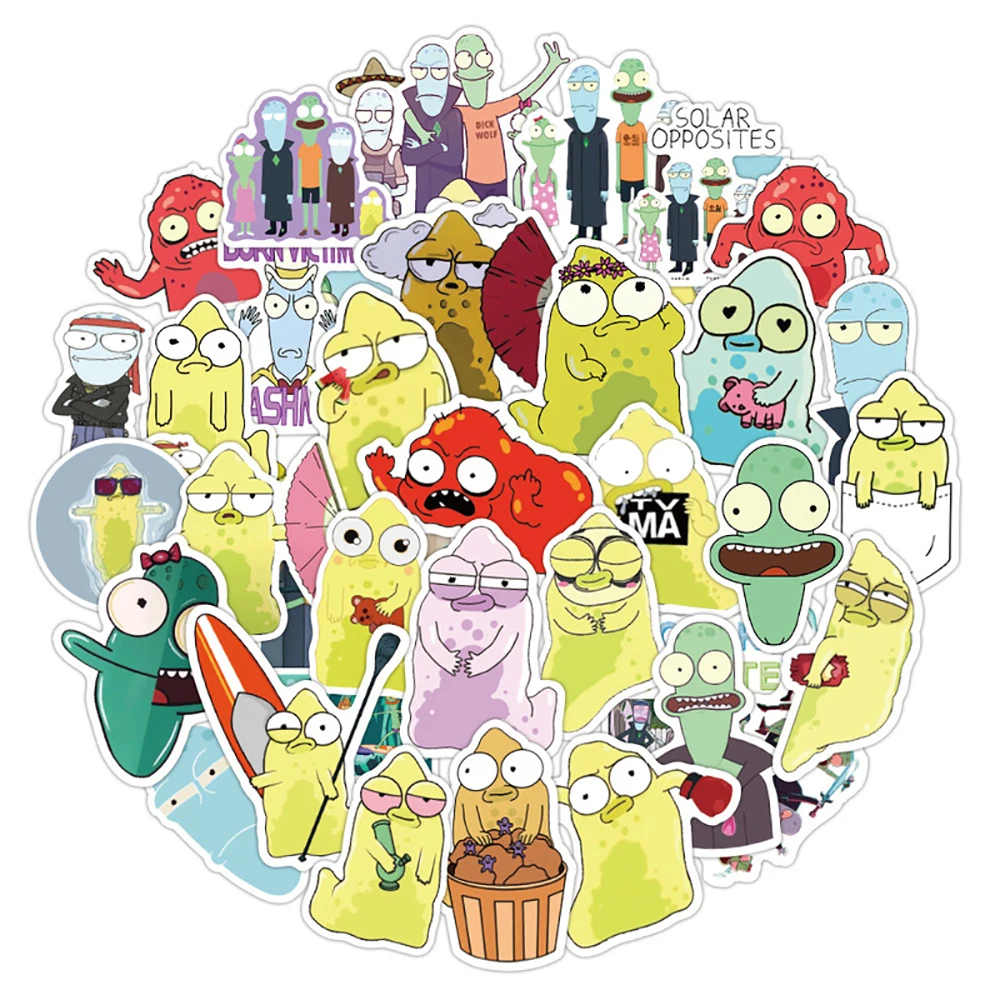 10-30-50PCS-Anime-Solar-Opposites-Season-Cartoon-Stickers-DIY ...