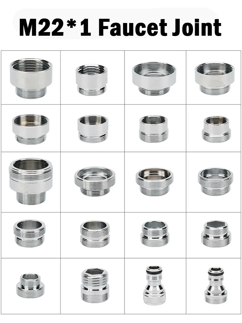 2-pz-lotto-M22-a-M20-M18-M28-filetto-in-acciaio-inox-connettore ...
