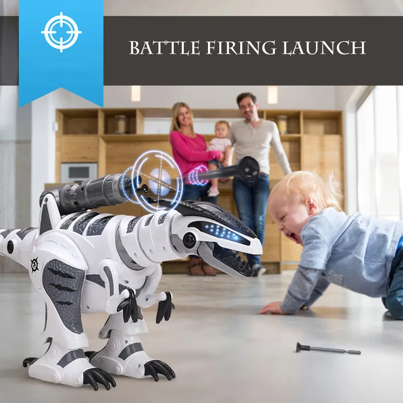 RC Battle Dinosaur Smart RC Robot Dinosaur Intelligent Dinosaur ...