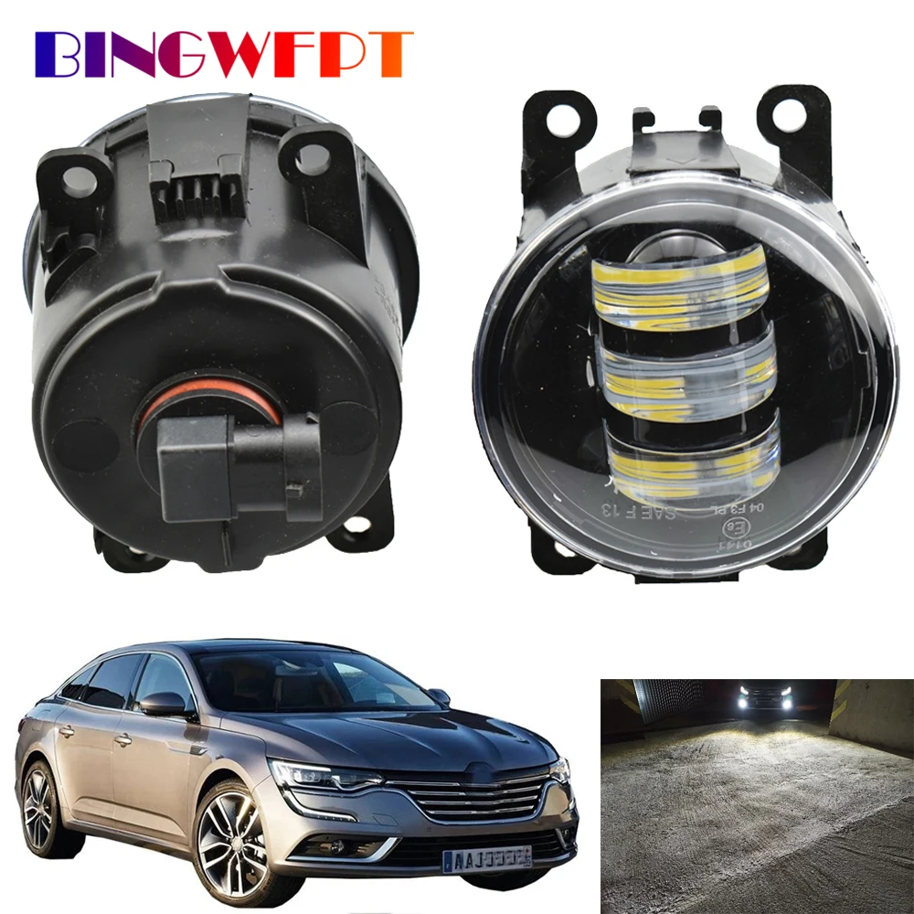Fog Lights Assembly For Renault Talisman 2016 2017 2018 Car LED Lens ...