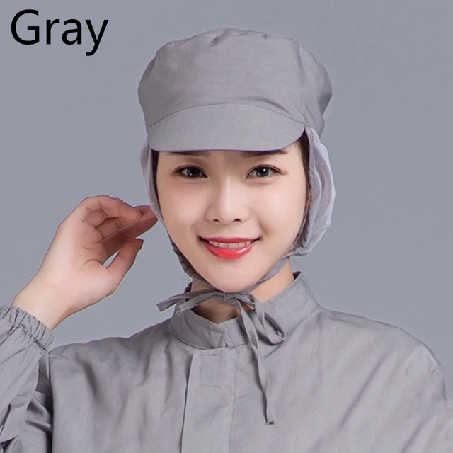 Women Men Mesh Visors Caps Chef Waiter Work Wear Hat Kitchen Restaurant ...