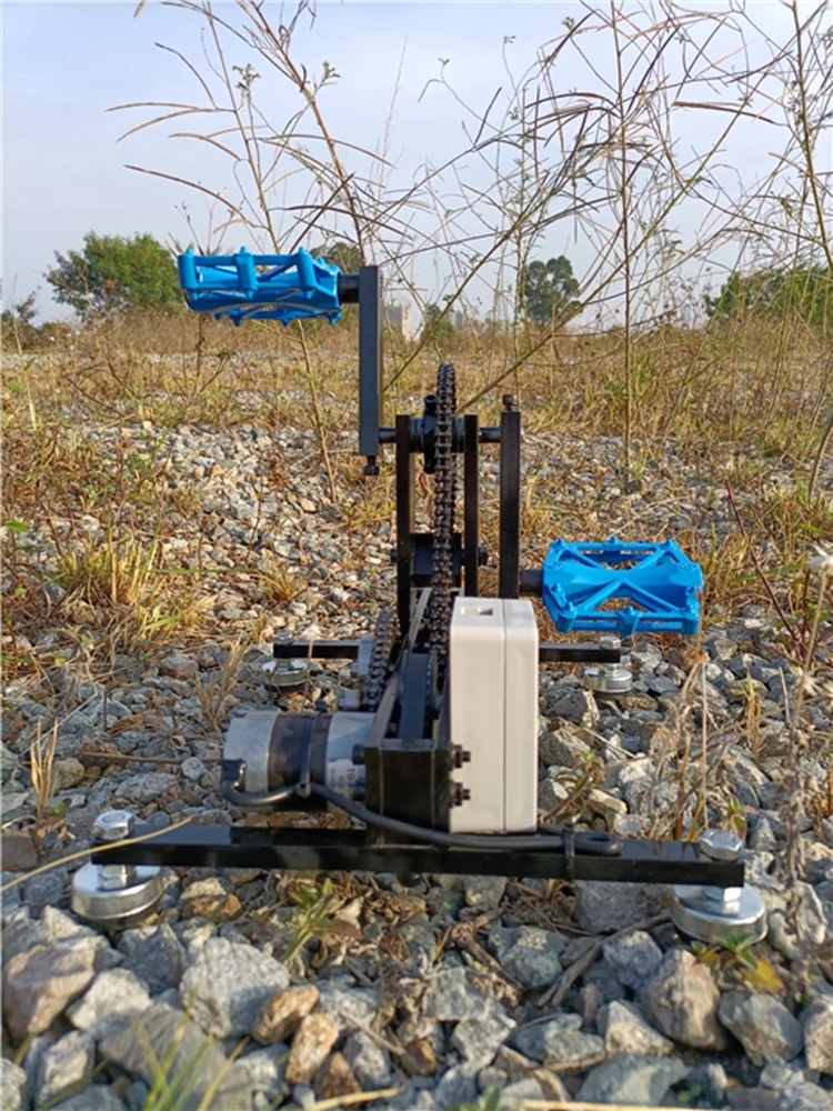 Foot Pedal Generator Portable Geared Foot Pedal Fitness Aluminum And ...