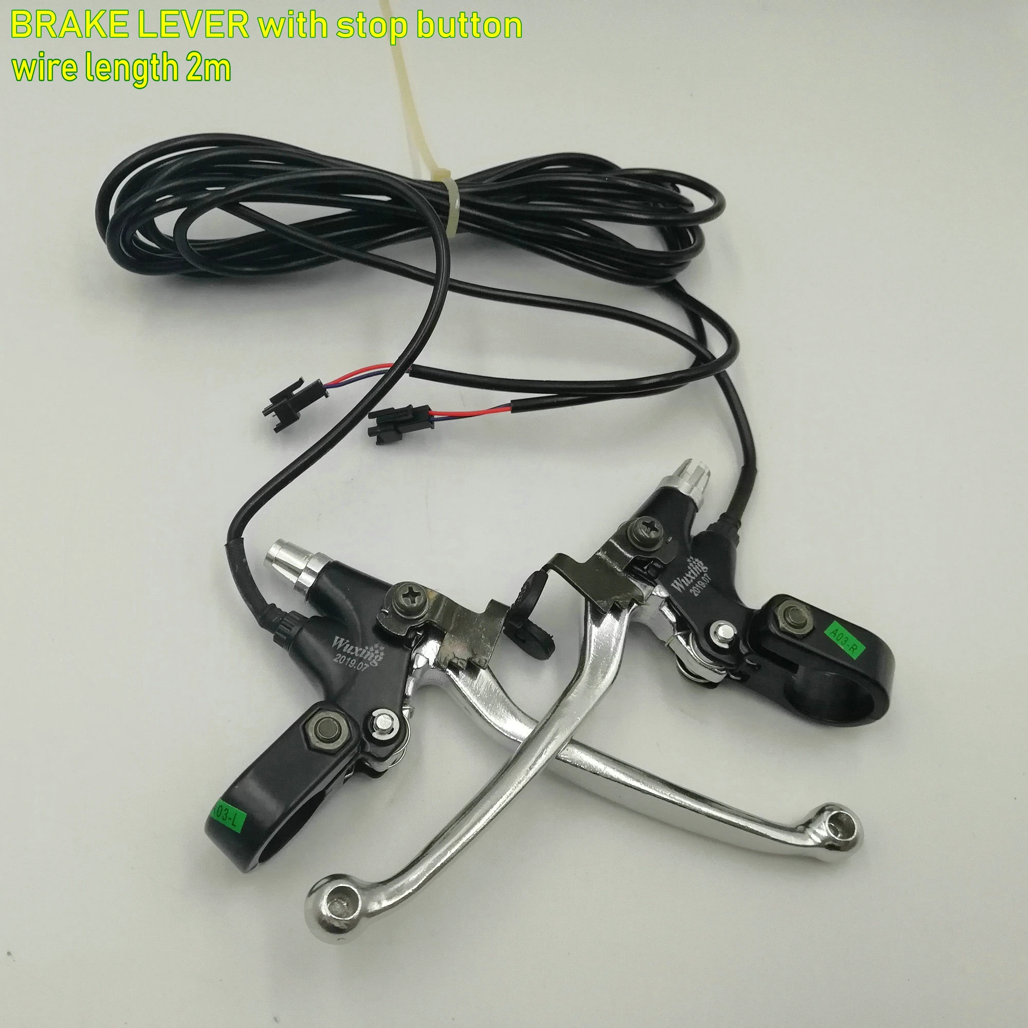 All Aluminum Brake Lever with Stop/Parking Button EBS Brake Cut Off ...
