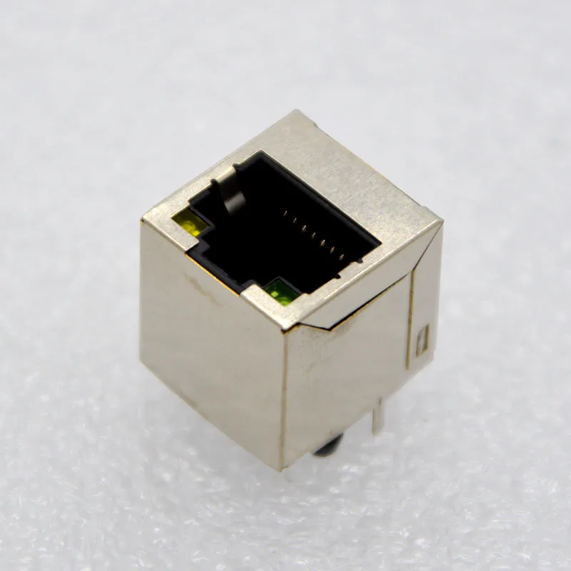 Conector Rj45 Vertical Com Lâmpada Rj45 Conector Rj45 De Cobre Com ...