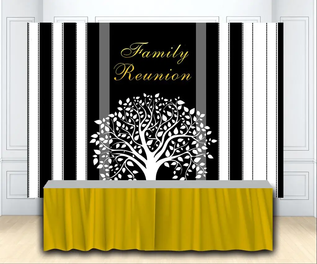 Family Reunion Backdrop