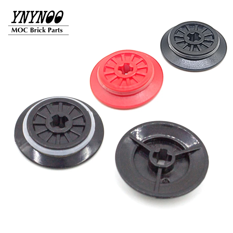 20Pcs-Lot-Train-Wheel-Spoked-with-High-Tech-Axle-Hole-and-Rubber ...