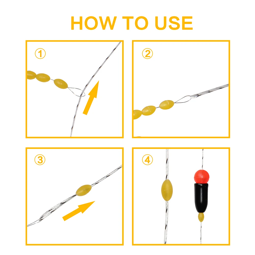 Rubber Float Stops for Fishing | Camping Gear - Camping NickNacks