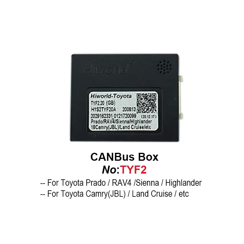 Car Stereo Android Radio Canbus Box Decoder Adapter For Toyota Prado ...