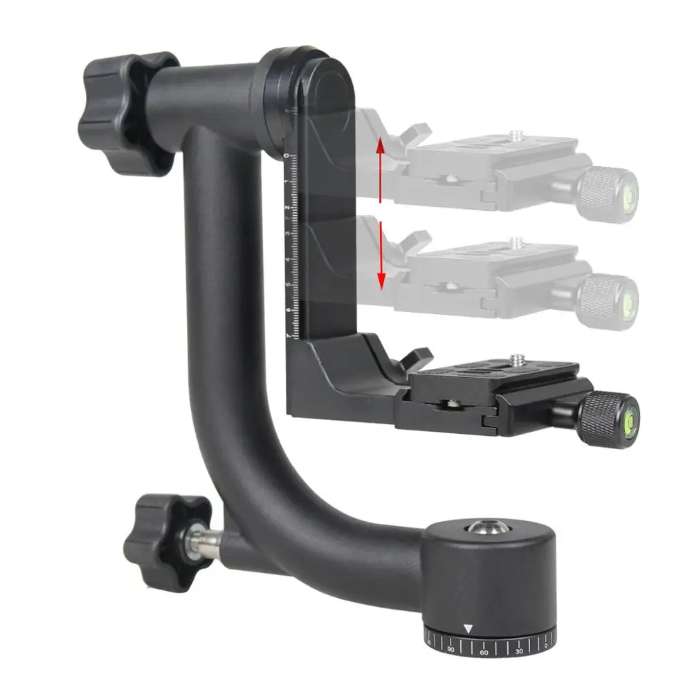 Professional-Gimbal-Tripod-Head-Stabilizer-Quick-Release-for-Telephoto ...