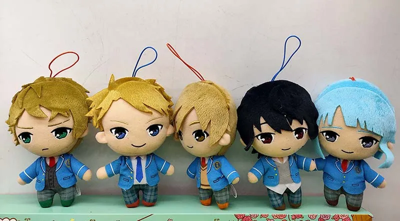 Ensemble Stars! Plush Doll Stuffed toy set mika ritsu mao yuzuru JAPAN