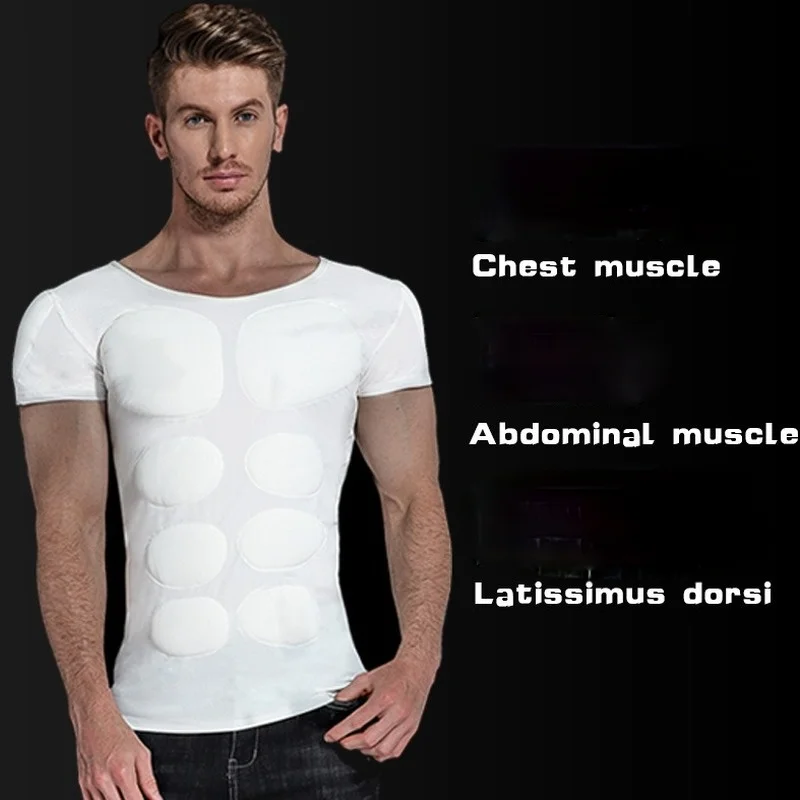 Men-s-Underwear-Enhancement-Shirt-Fake-Muscle-Chest-Enhancement-Posture ...