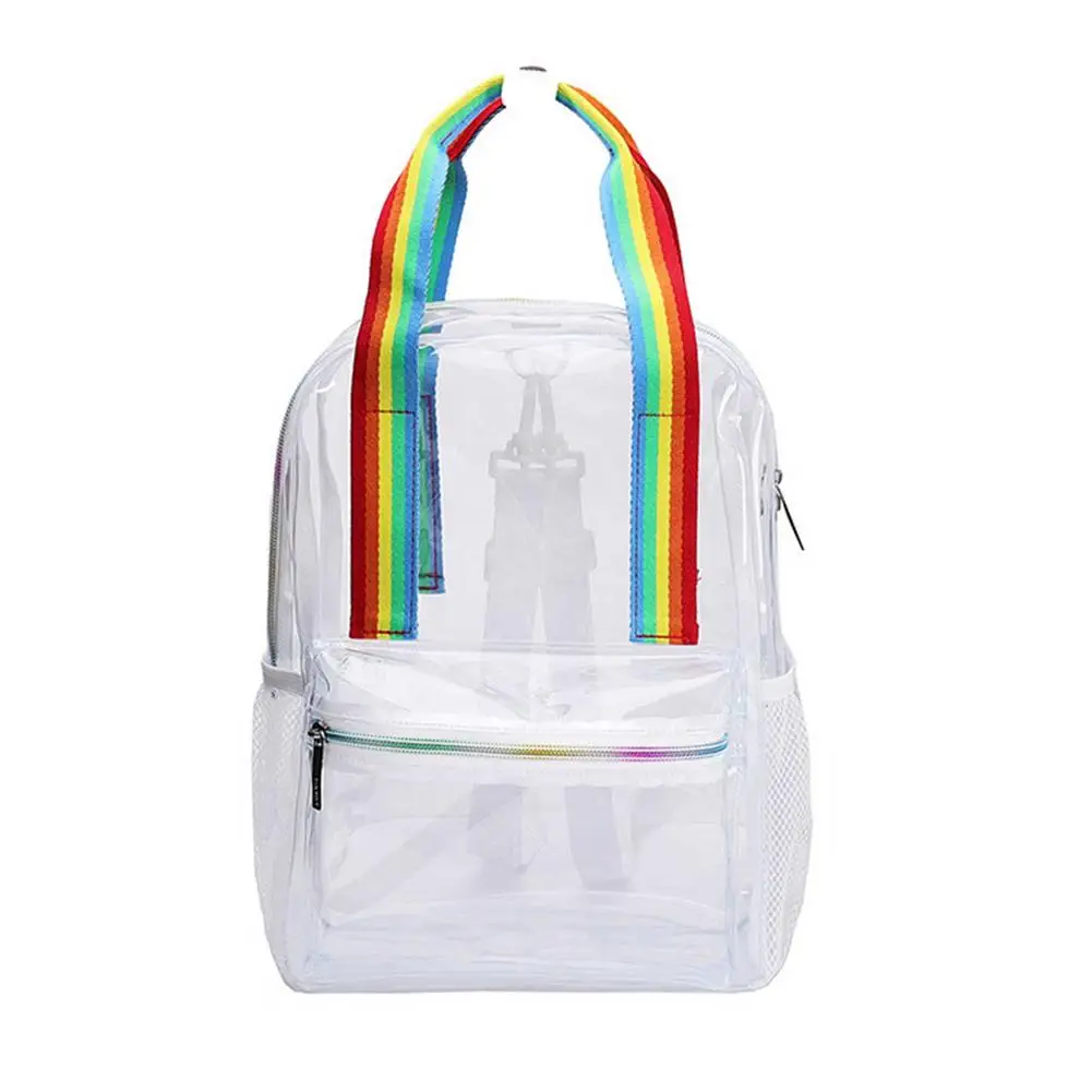 Rainbow Clear Backpack | canoeracing.org.uk