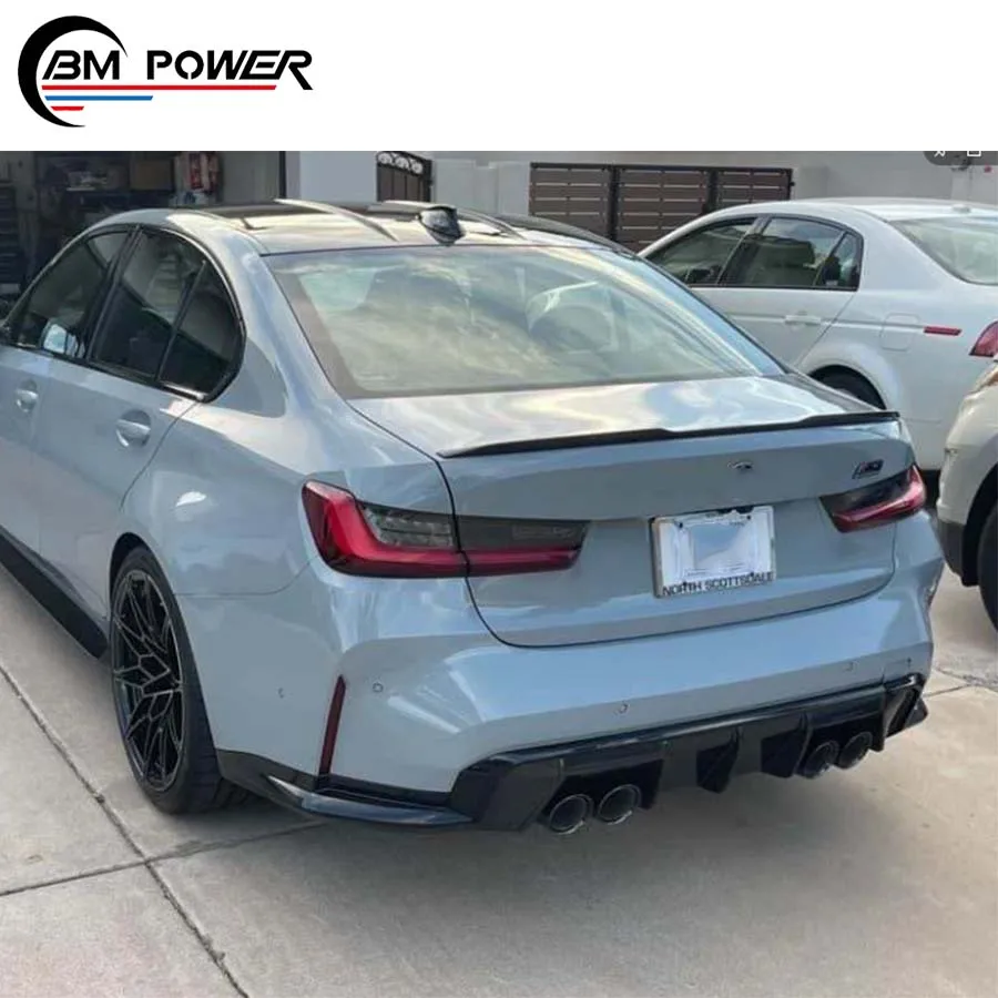 Carbon Fiber Rear Lip Trunk Spoiler For BMW 3 Series | G20 G28 G80 M3