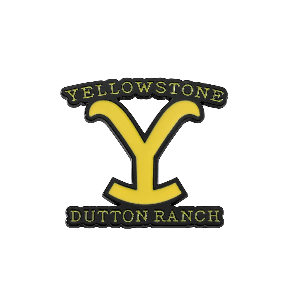 Hit-American-TV-Series-Yellowstone-Dutton-Ranch-Enamel-Lapel-Pin-Letter ...