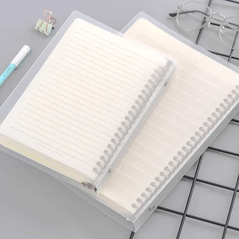 Spiral-Binder-Notebook-Dot-Blank-Grid-Line-A5-B5-Paper-School-Office ...