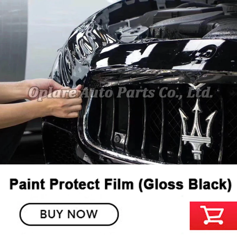 Premium TPU black PPF paint protective film black PPF Gloss Black PPF ...