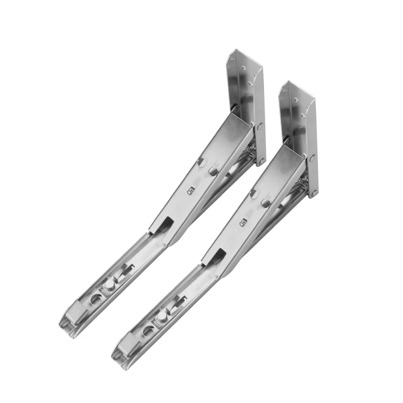 2PCS-Iron-Bracket-Adjustable-Wall-Mounted-Table-Shelf-Brackets-Folding ...