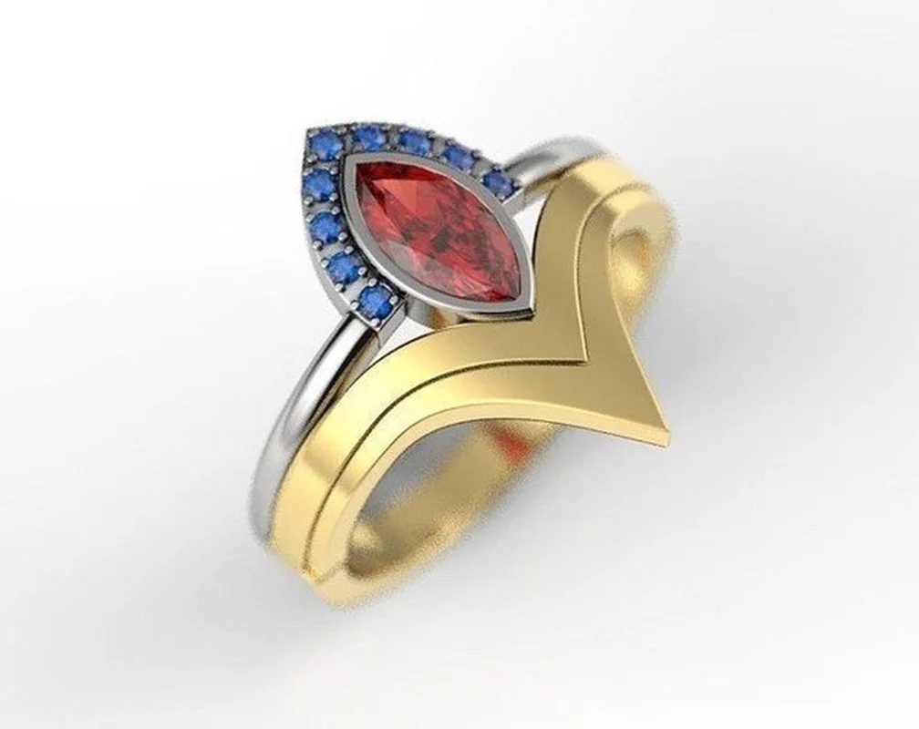 Wonder woman wedding ring 60 photos - Astyledwedding.com