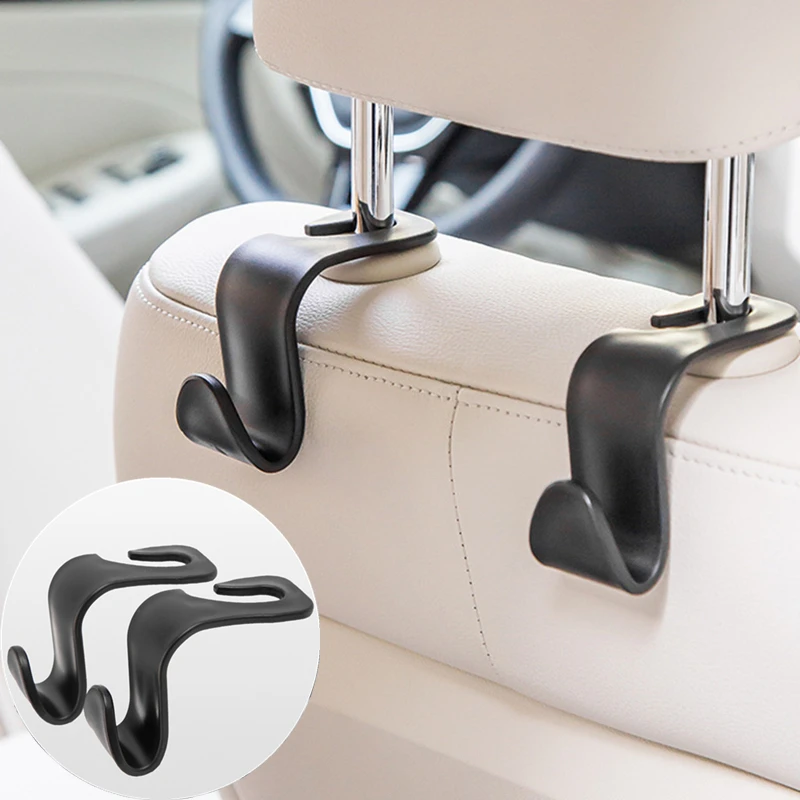 2-Pcs-Universal-Multi-function-Hook-Rear-Seat-Back-Organizer-Headrest ...