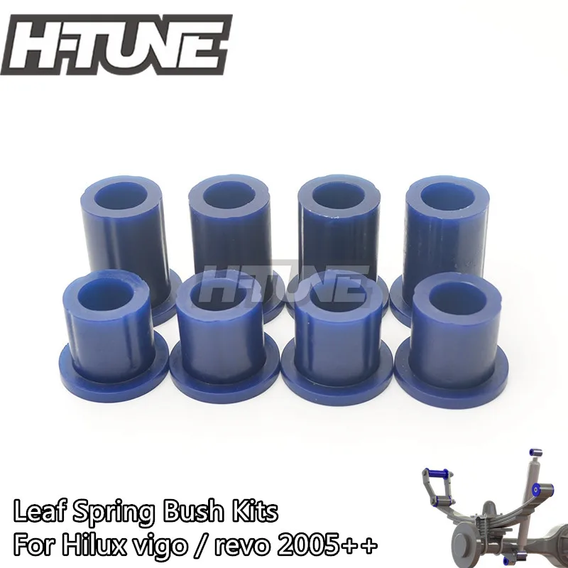 Polyurethane-Rear-Leaf-Spring-Shackle-Upper-and-Lower-Bush-Kit-For ...