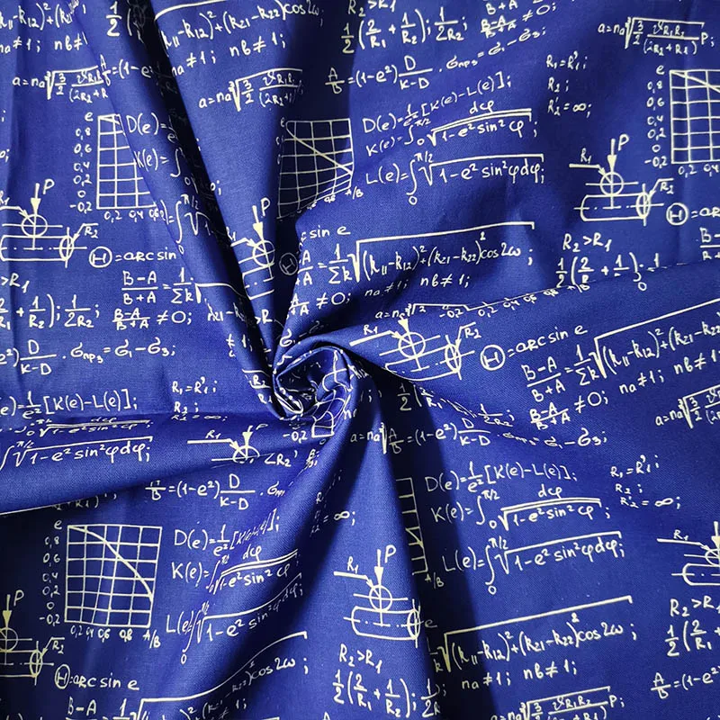 Science Themed Fabric