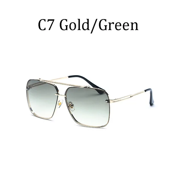 DPZ модные классические солнцезащитные очки Mach Six с градиентом, крутые Мужские Винтажные ...