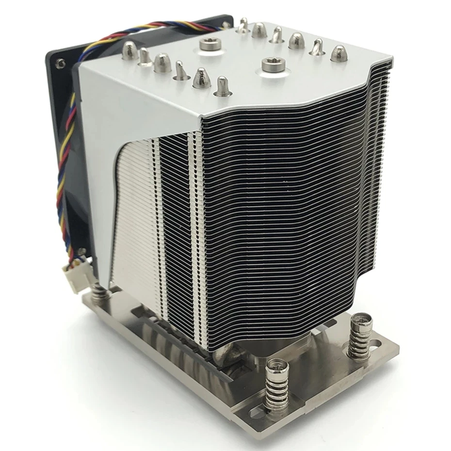 COOLSERVER P42 4U 6 heat pipe server CPU cooler for AMD SP3 250W ...
