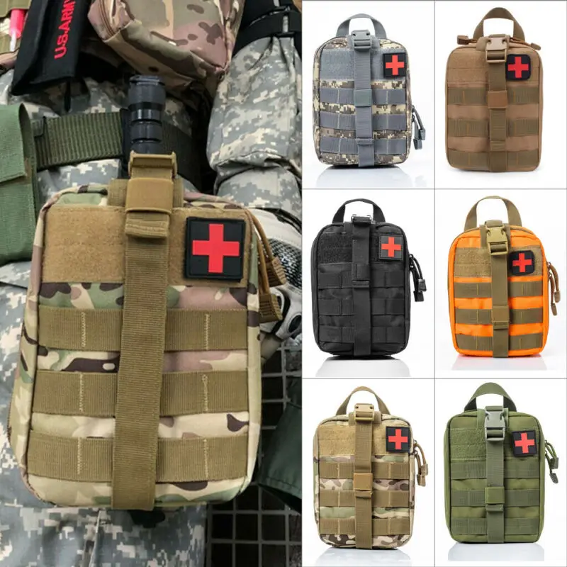 Camping Multifunctional Waist Pack Climbing Emergency Molle Survival ...