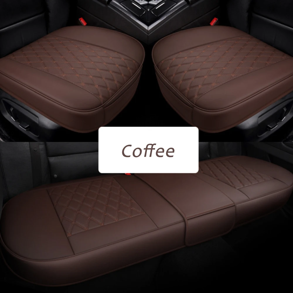 Housse protection siège voiture,grey-back row--Coussin de siège avant ...