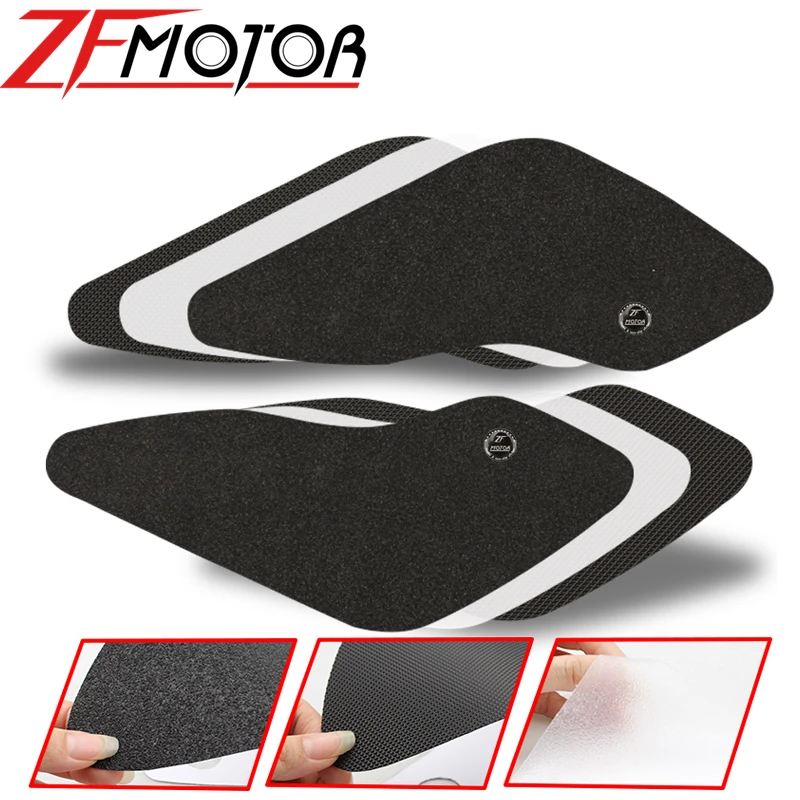 Motorcycle-Protector-Anti-slip-Fiber-Tank-Pad-tank-Side-Traction ...