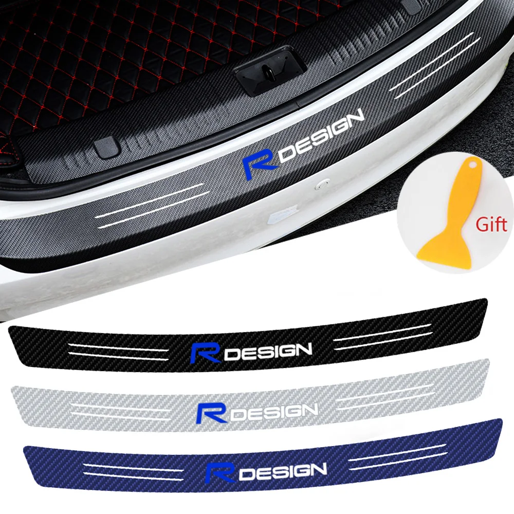 3D-Carbon-Fiber-Rdesign-Emblem-Car-Trunk-Rear-Bumper-Sticker-For-Volvo ...