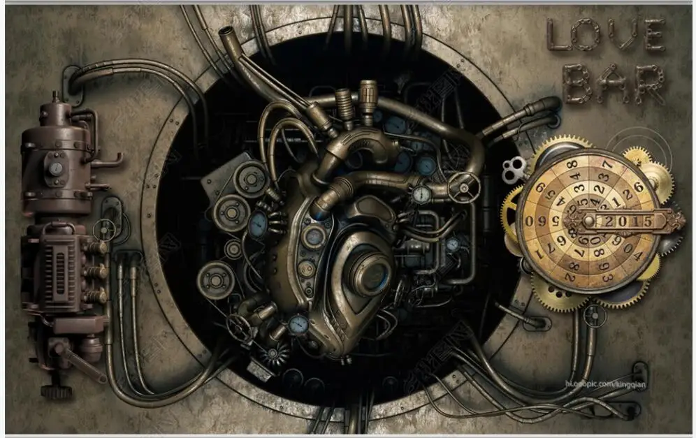 Machine Gears Wallpaper