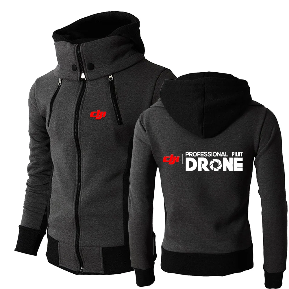 Dji-Professional-Pilot-Drone-Print-New-Spring-Autumn-Men-s-Outdoor ...