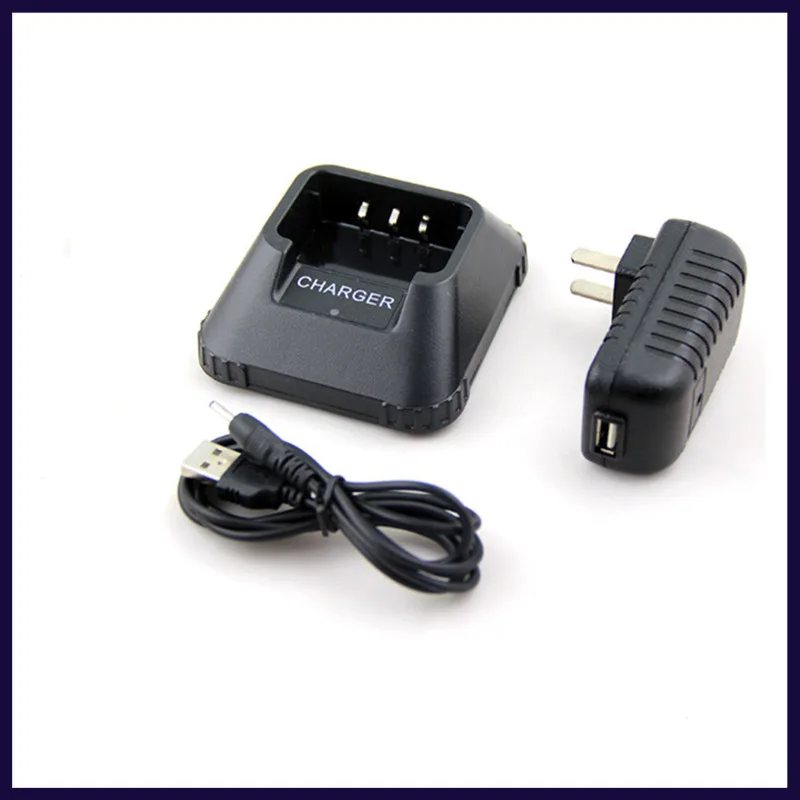 Baofeng Uv3r Plus Accessory Charger Desktop Base Tray With Adapter