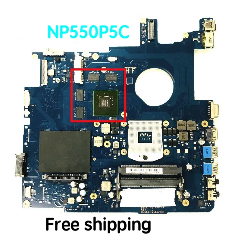 Samsung NP550P5C 550P5C Laptop Motherboard Mainboard fully work ...