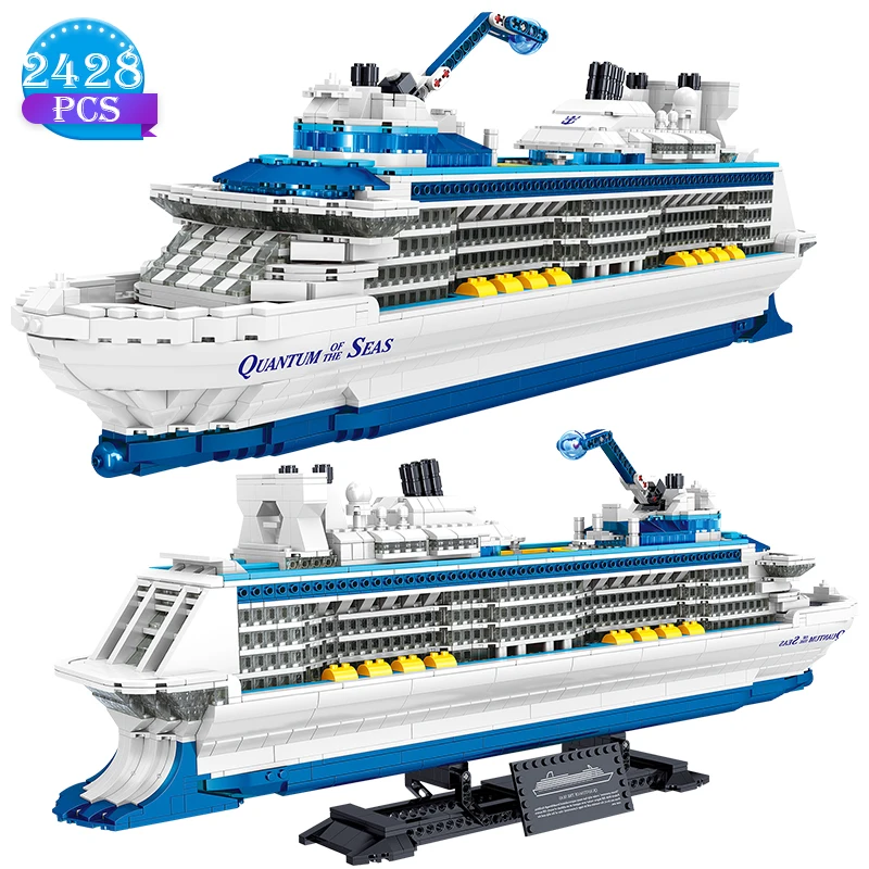 Technical Ideas Design Static Building Blocks Luxury Large Cruise Ship ...