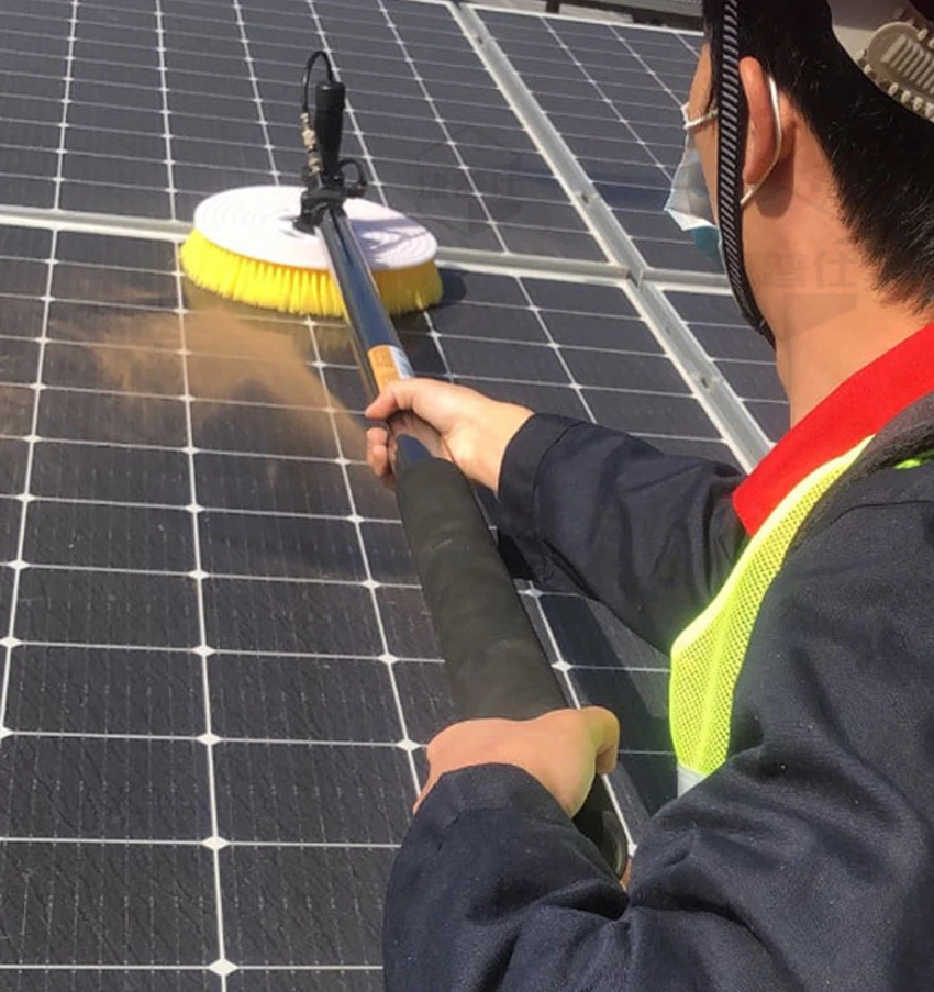 Solar Panel Cleaning Machine Photovoltaic Cleaning Robots Portable ...