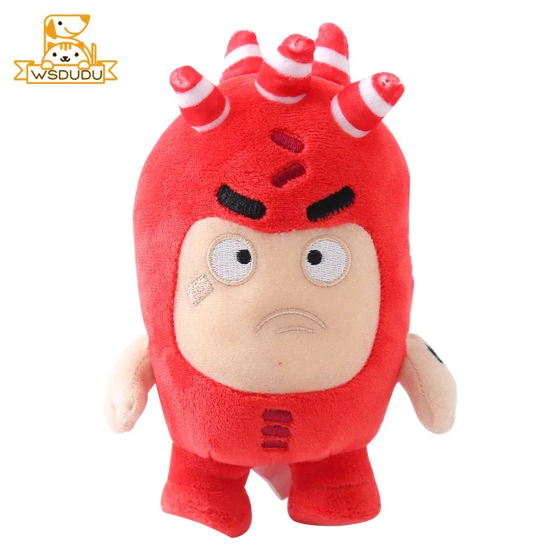 Kawaii Oddbods Fuse Bubbles Newt Pogo Slick Jeff Zee Plush Stuffed Toys ...