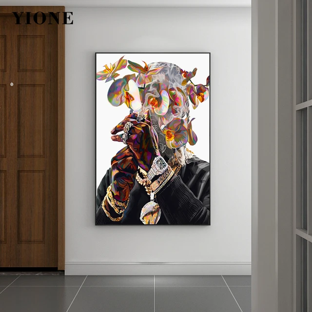 Abstract Hip Hop Art