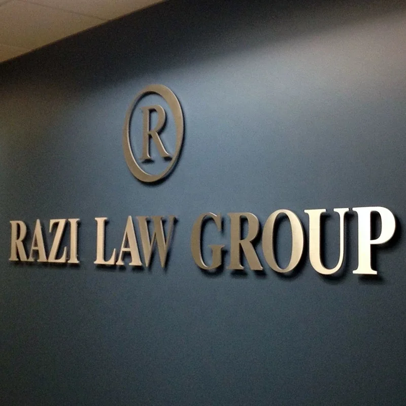 3D Gold Metal Logo Metal Channel Letters For Outdoor Signs Gold Metal ...